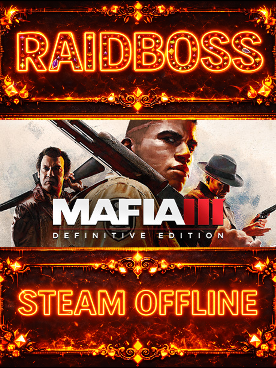 MAFIA III DEFINITIVE игра на аккаунте для ПК с OFF активацией для Steam (PC) РФ + СНГ