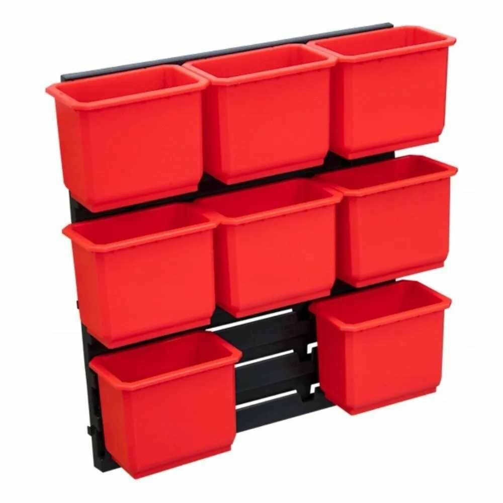 Органайзер настенный QBRICK System Containers SET №2, 8 ящиков 2631-40
