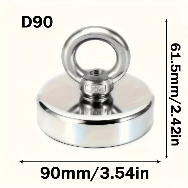 Мощный Магнит Для Рыбалки Серии SNJ, Сильный Магнит Для Приманок С Прочным Болтом Для Рыбалки На Открытом Воздухе