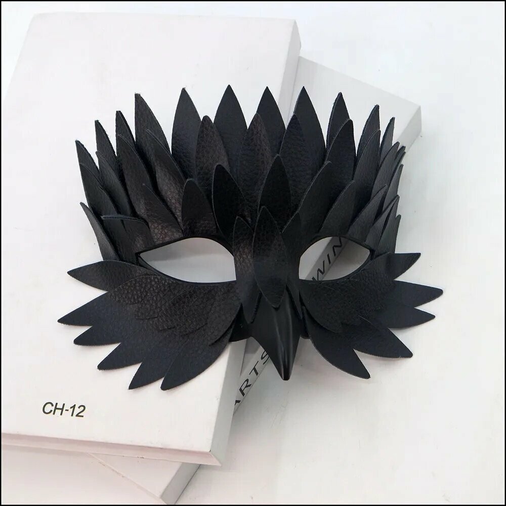 Маска ворона Smiffys аксессуар для Хэллоуина