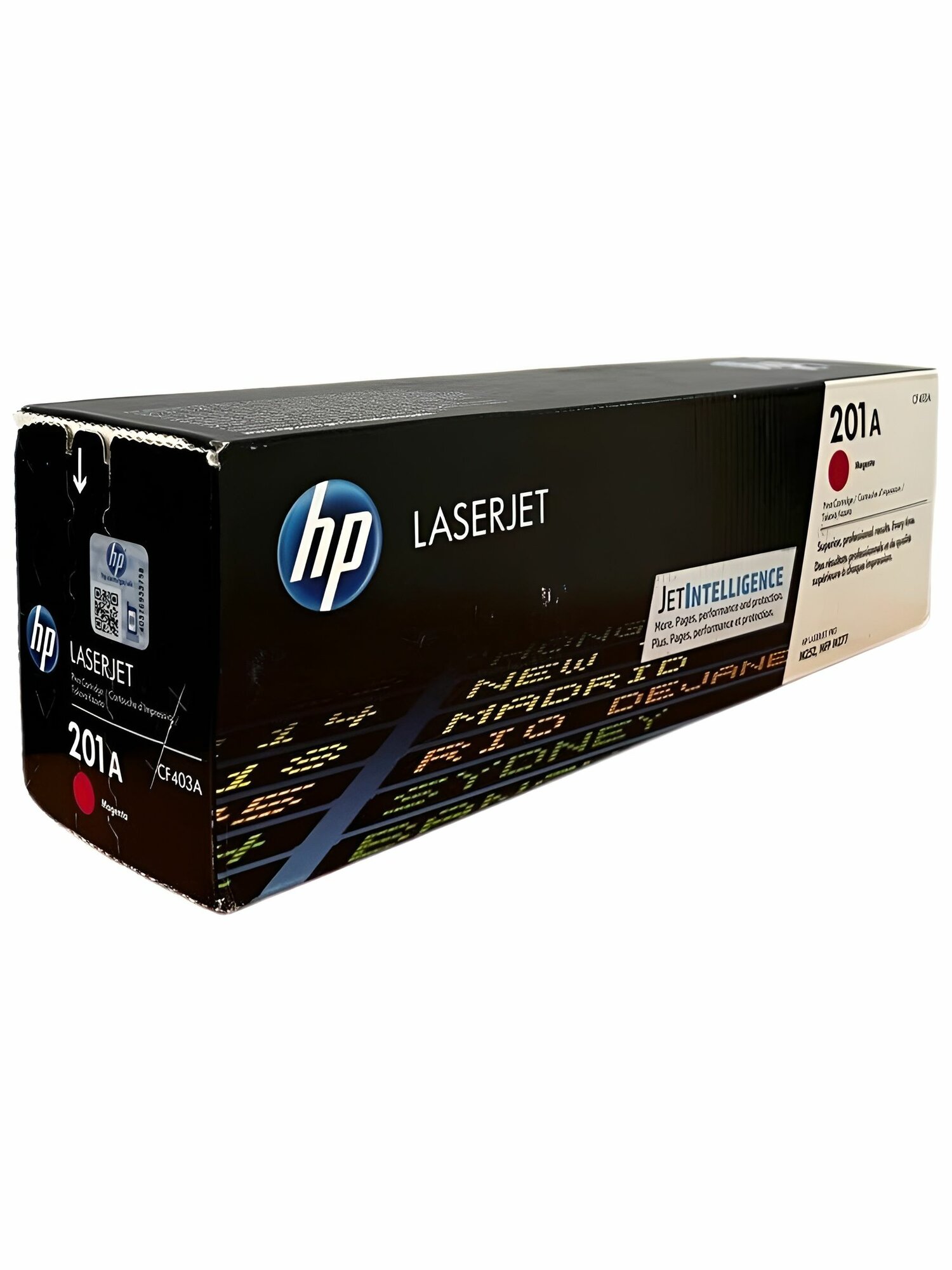 Картридж лазерный HP CF403A (201A) оригинальный, пурпурный (1 400 стр.) для LaserJet Pro M252n/M252dw