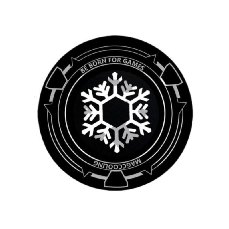 Охлаждающий чип для телефона из алюминиевого сплава с магнитом, Черный - 9 cm