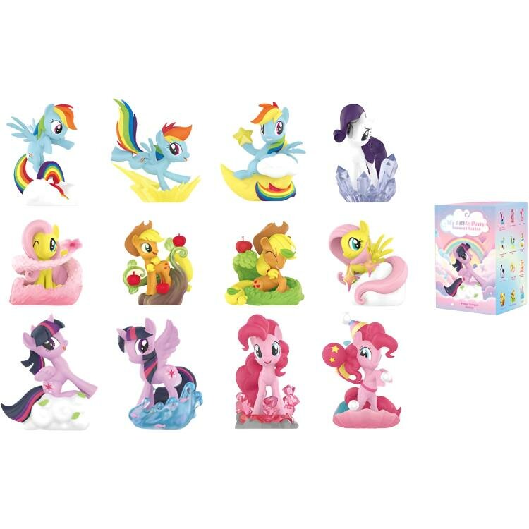 POP MART My Little Pony Natural Collection Purple, Single Blind Box