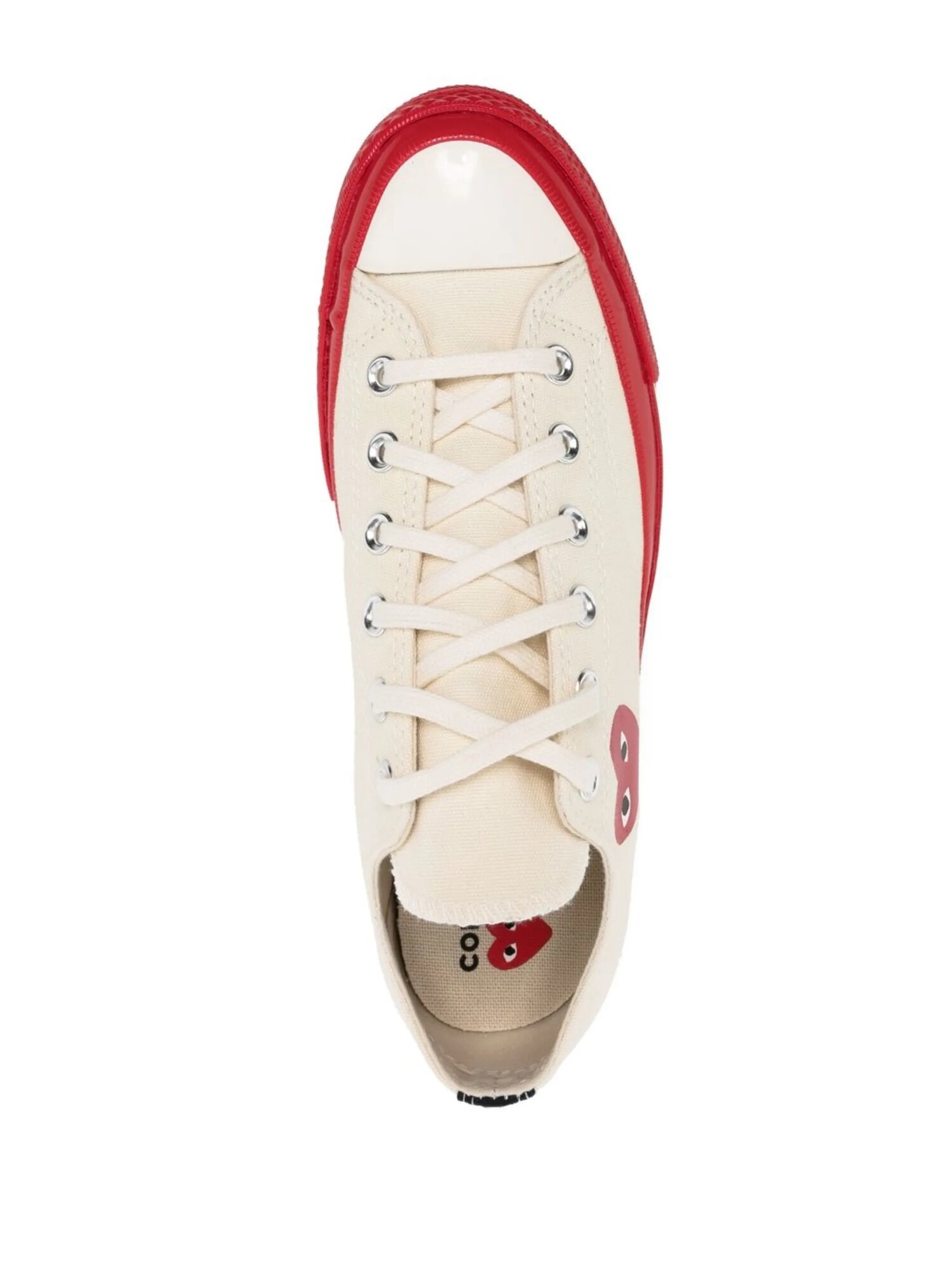 Кроссовки Comme des Garcons PLAY x Comme des Garcons PLAY Chuck 70, размер 8 US, красный — фото 1