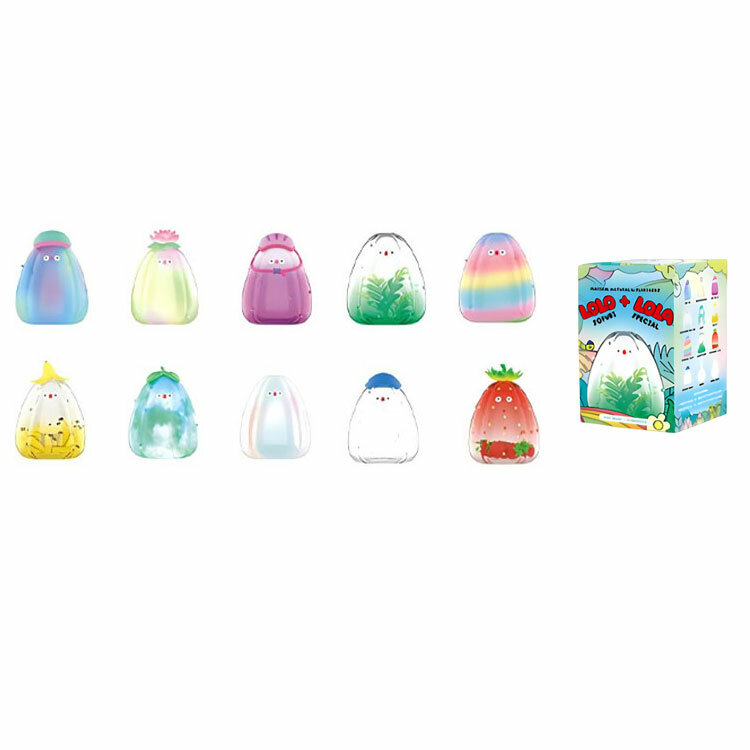 POP MART FLABJACKS Магическая натуральная коллекция Sofubi Слепые коробки 1 слепой бокс Целая коробка 10 шт null