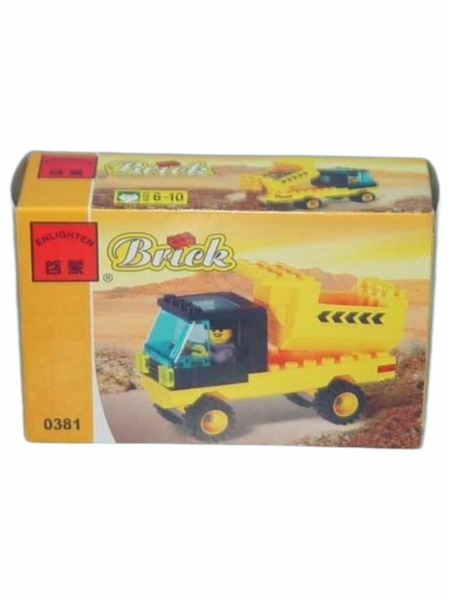 Конструктор Enlighten Brick Сити 0381 Самосвал, 86 деталей