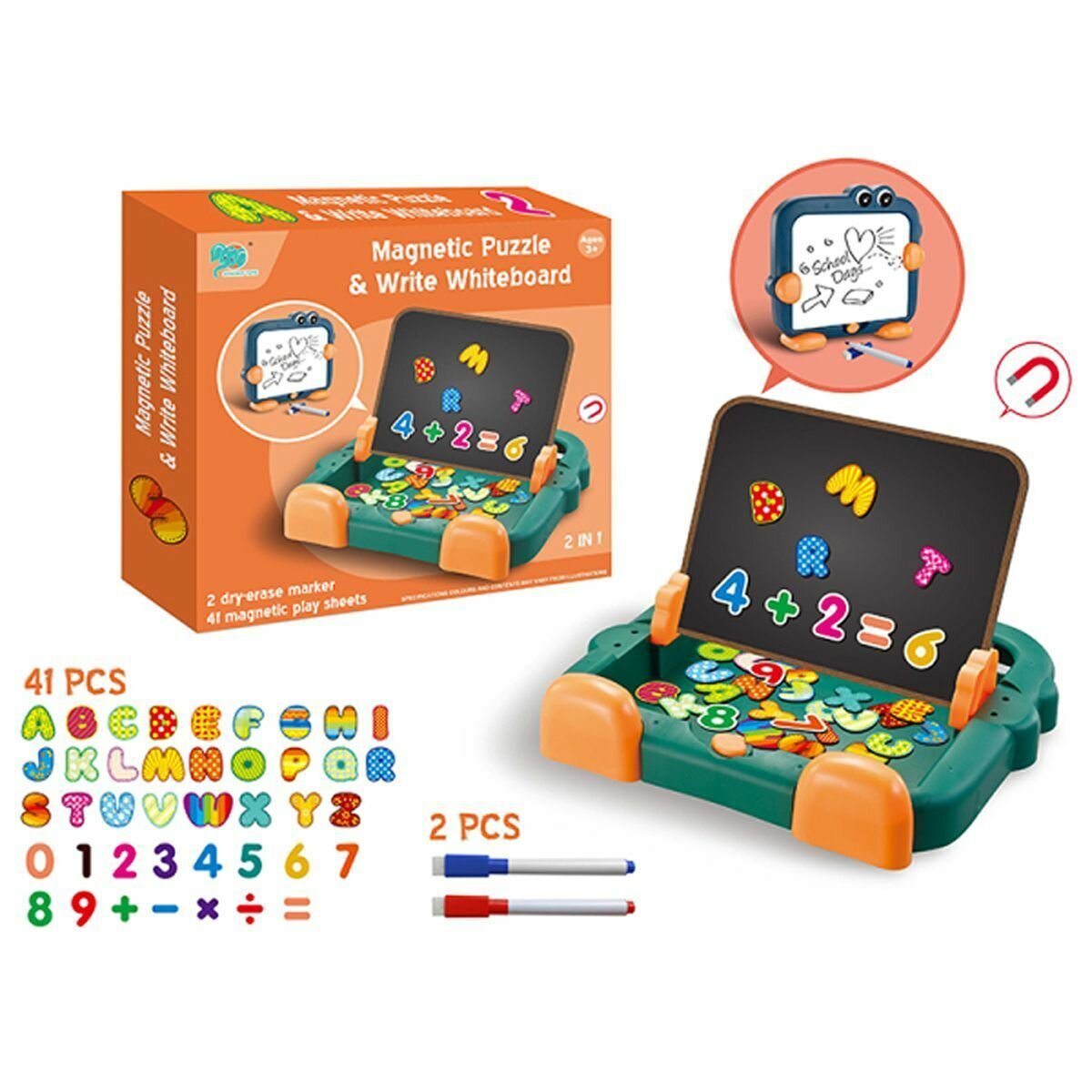 Детская доска магнитная для рисования (201436492)