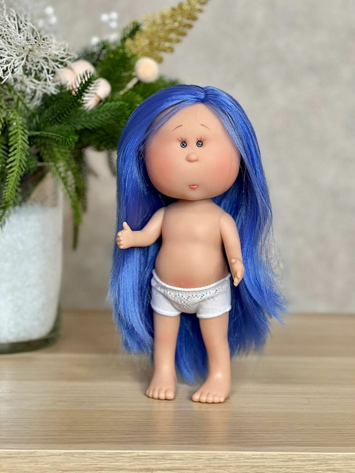 Кукла для девочки виниловая 30 см Мия без одежды (3000W15A1)