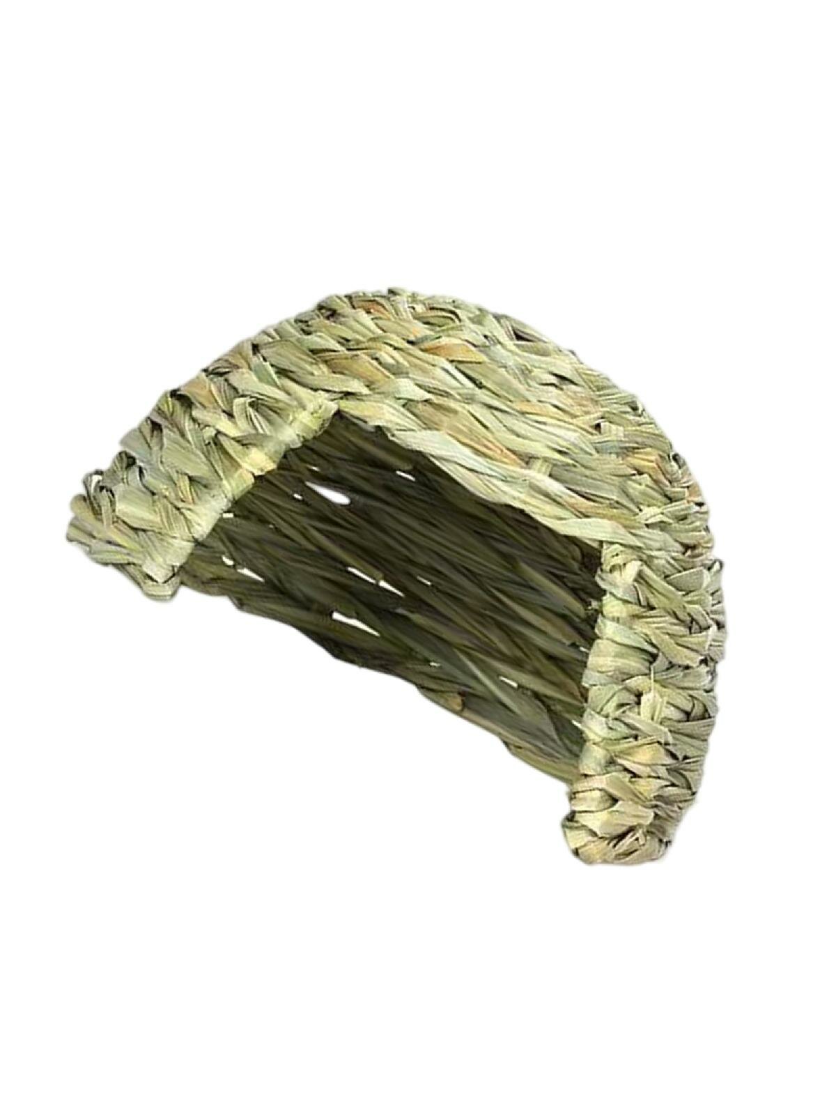 Укрытия для кроликов, Травяной домик, Соломенная пещера, Декорации для игровых домиков для хорьков