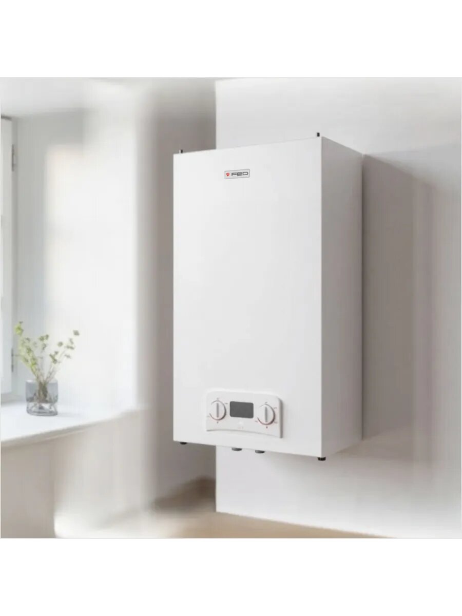 Котел FED Pro 24B, настенный, 24 кВт, с дисплеем, одноконтурный