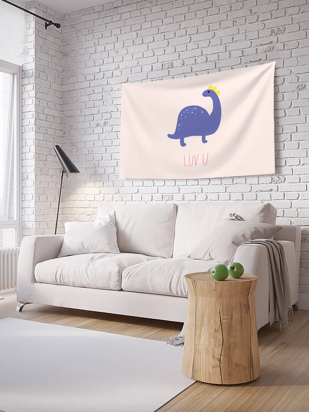 Фотопанно на стену горизонтальный постер 100х150 "Люблю тебя", JoyArty, серия День святого Валентина