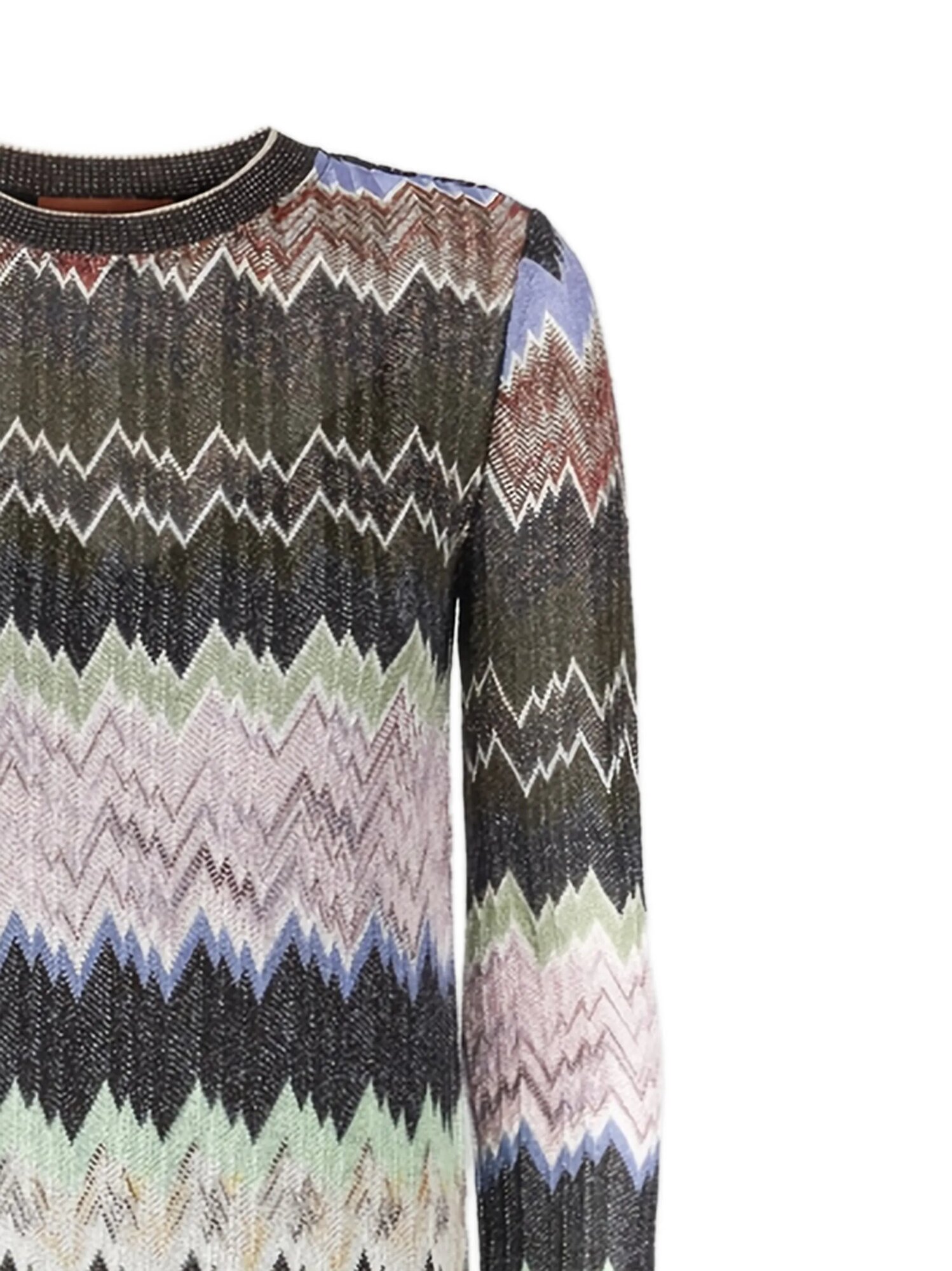 Платье Missoni Zigzag dress, размер 46, черный — фото 1