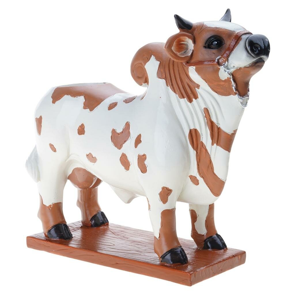 Разливатель ликёра бразильский бык 2 л с деревянным основанием, Желтый