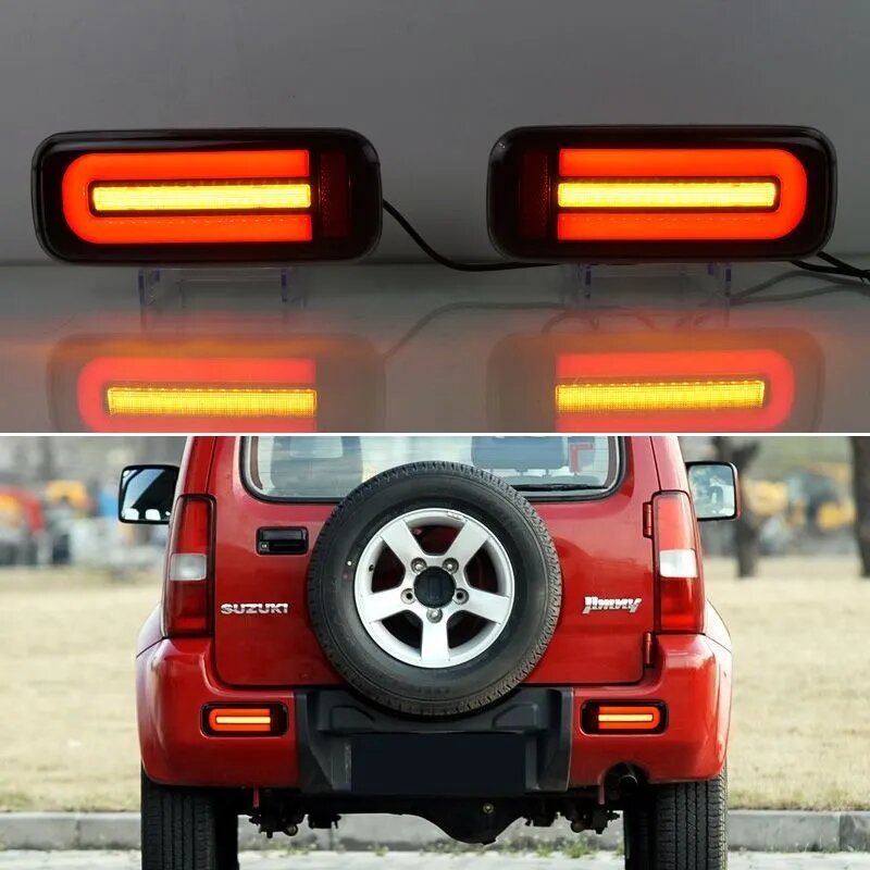 Светодиод Задние катафоты Свет применяется к Suzuki Jimny 2006-2017
