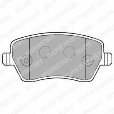 Колодки тормозные DELPHI LP1865 передние NISSAN Micra 1.0-1.6, DCI, 16V 01, 03-, Note 1.4-1.6, DCI 03, 06-. RENAULT Clio III 1.2-1.6, DCI, 16V 06, 05-, Modus 1.2-1.6, DCI 12, 04-. SUZUKI Swift III 1.3