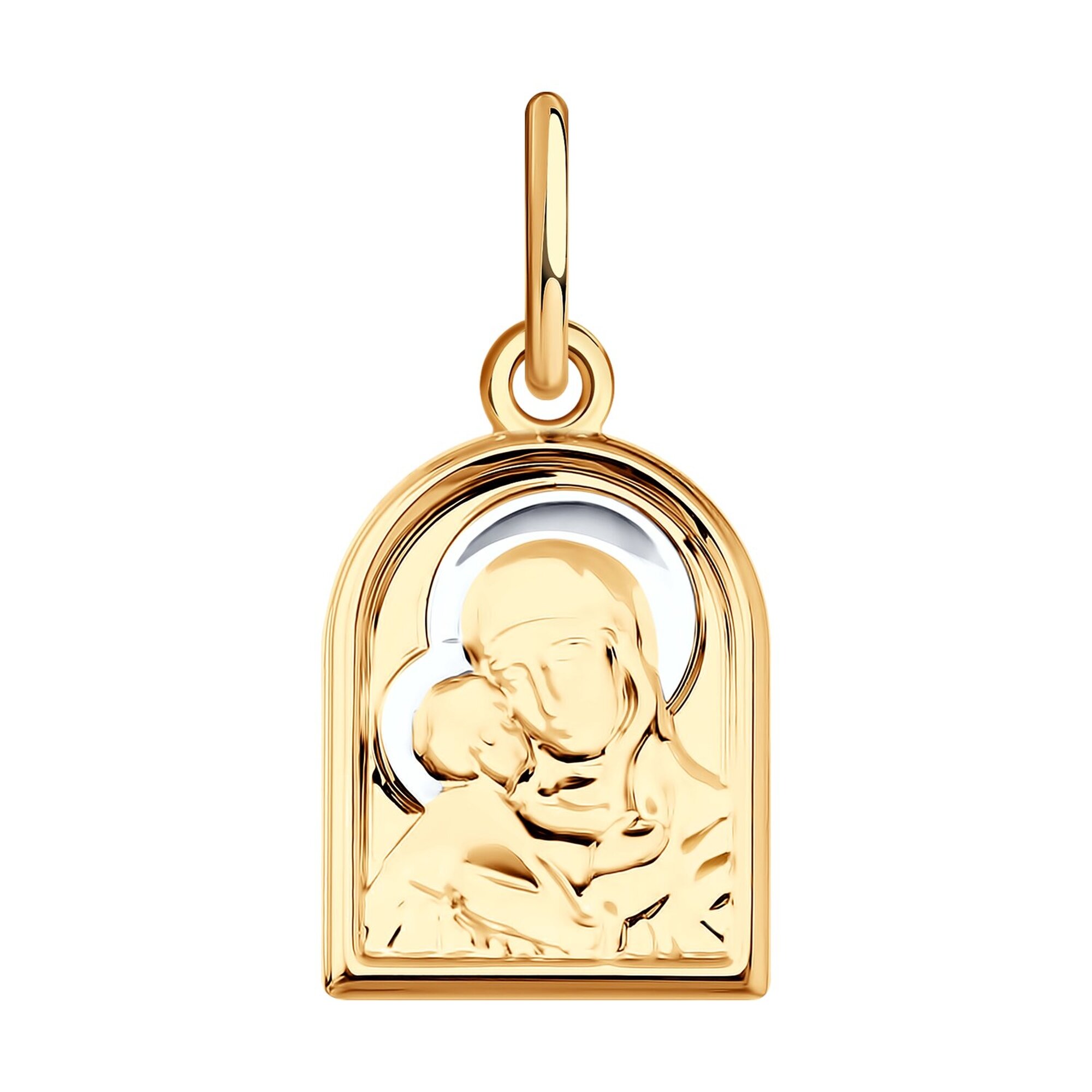 Иконка, красное золото, 585 проба