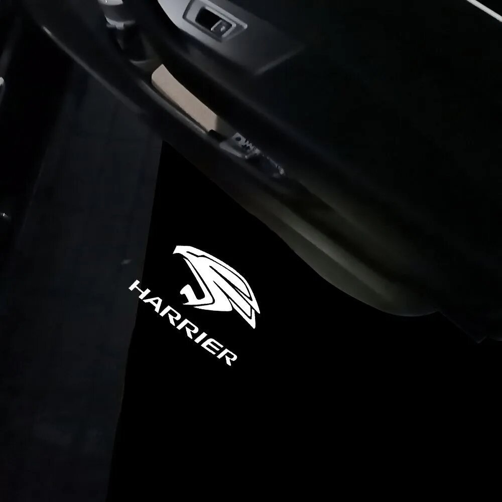 2 шт. для Toyota Harrier 80 XU80, Тойота Харриер 2018 2019 2020 2021 2022 2023 автомобильные дверные фонари с логотипом проектор, Лого Принадлежности