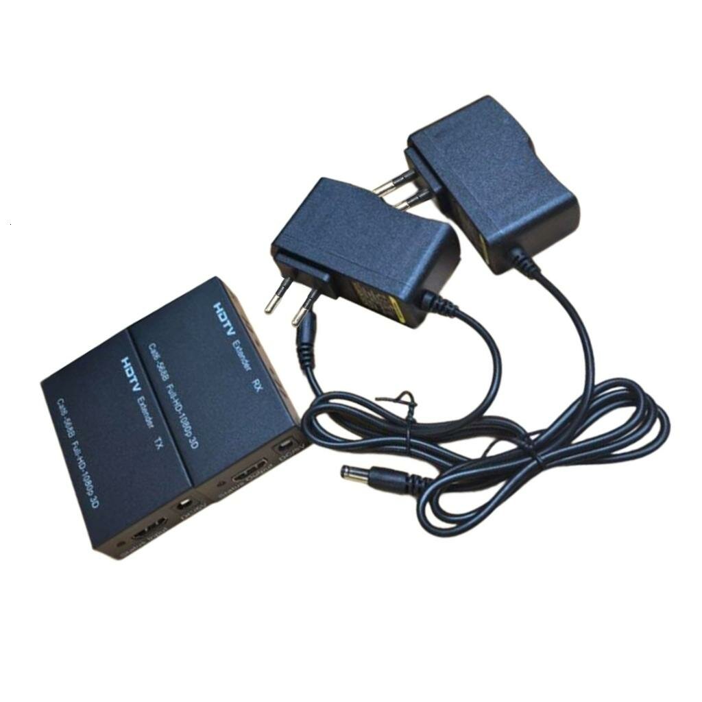 Компьютерные соединения и разъемы, Удлинитель HDMI 60m hd к сетевому передатчику rj45 европейского стандарта