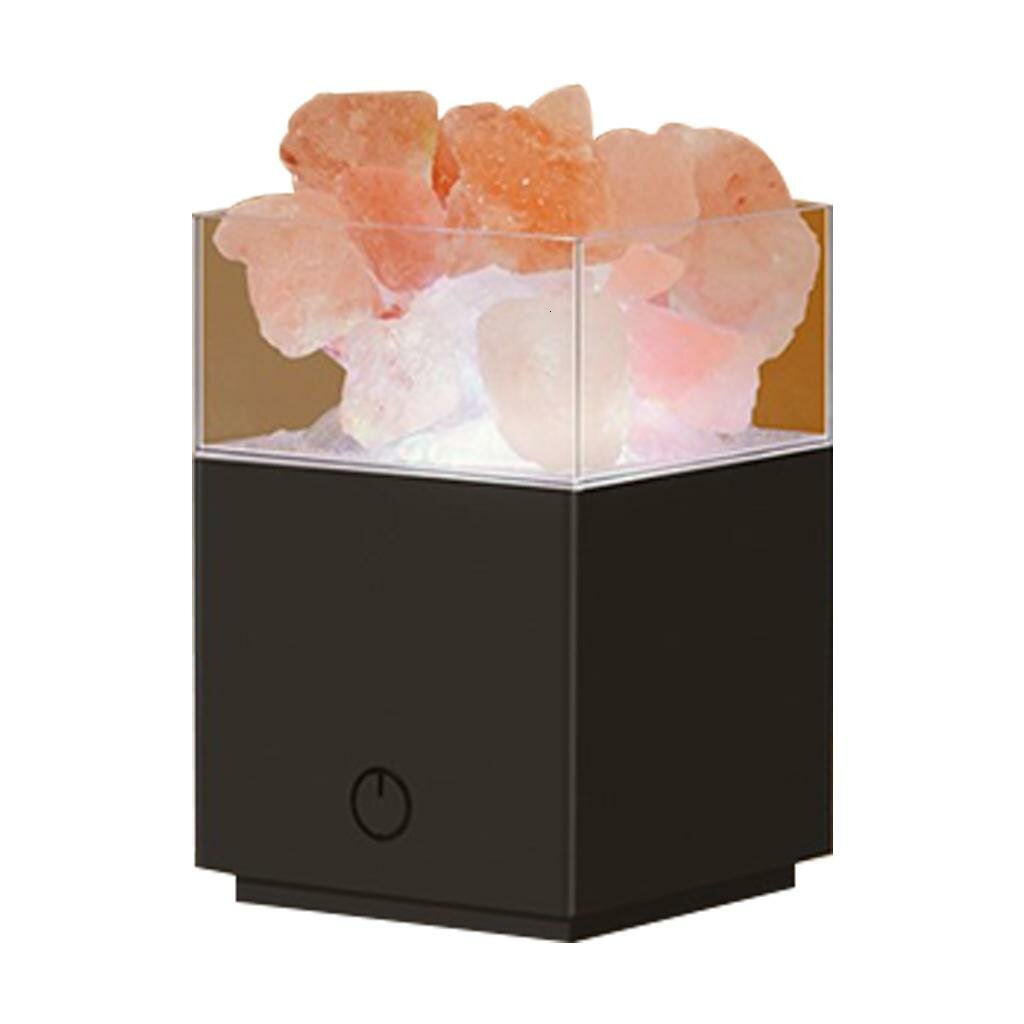 Соляная лампа с пультом и проектором, Черный