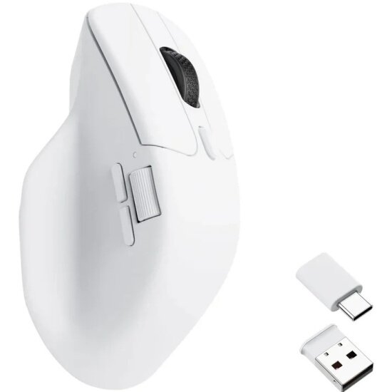 Мышь Keychron Мышь M6, беспроводная, White (M6-A28)