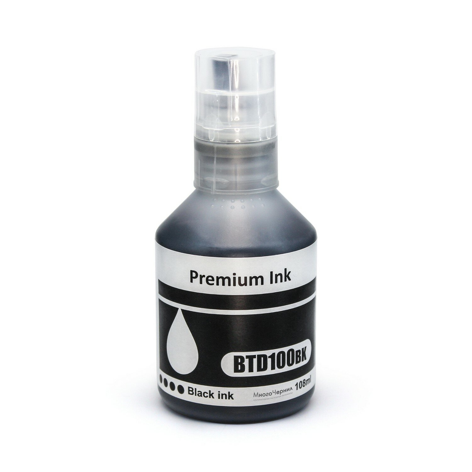 Чернила для Brother DCP-T430W, DCP-T730DW, DCP-T436W, DCP-T530DW, DCP-T835DW, DCP-T435W, совместимые BTD100BK InkTron пи