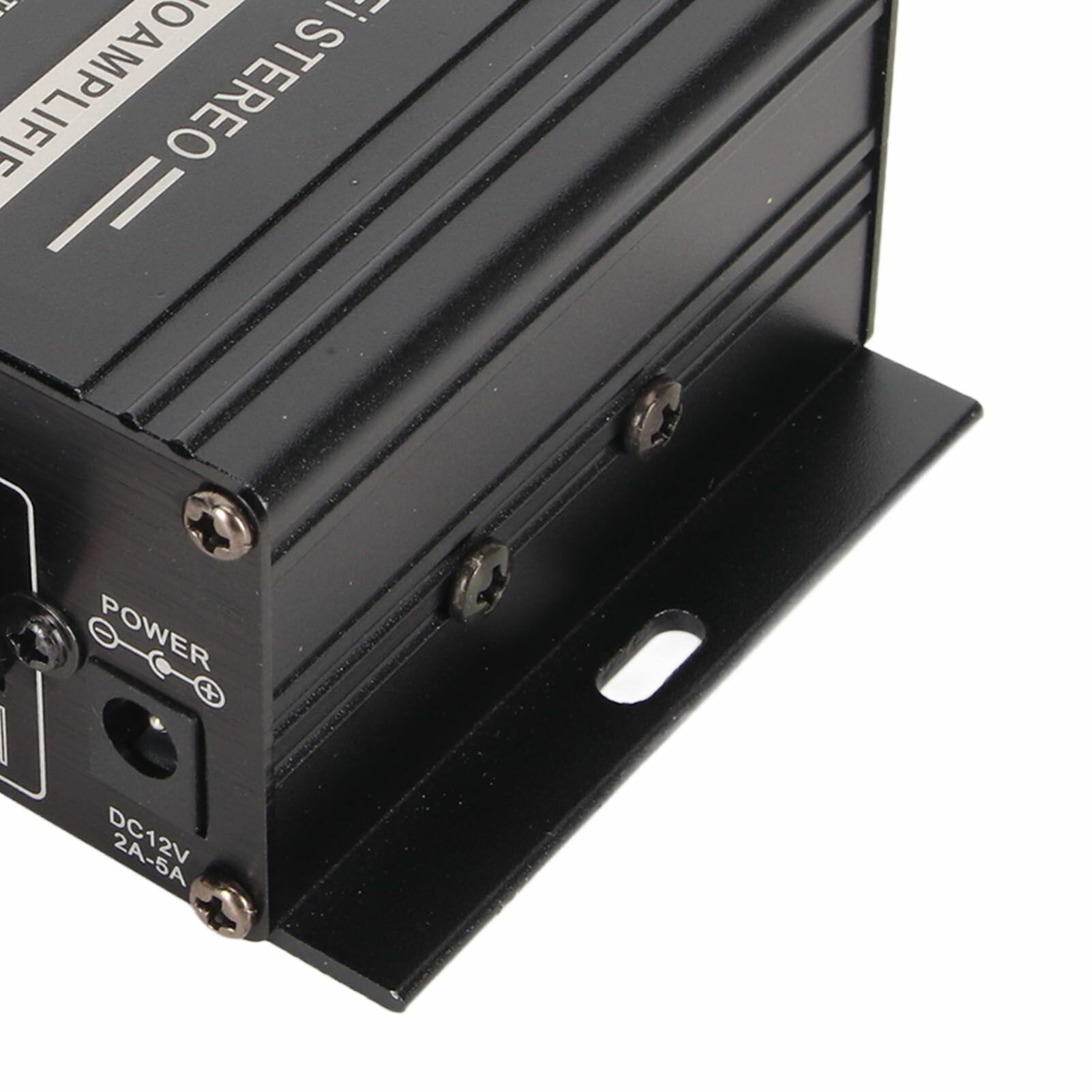 Усилитель мощности Bluetooth 5,0, чистое качество звука, алюминиевый сплав, от 20 Гц до 20 кГц, 12 В, универсальный для дома в автомобиле