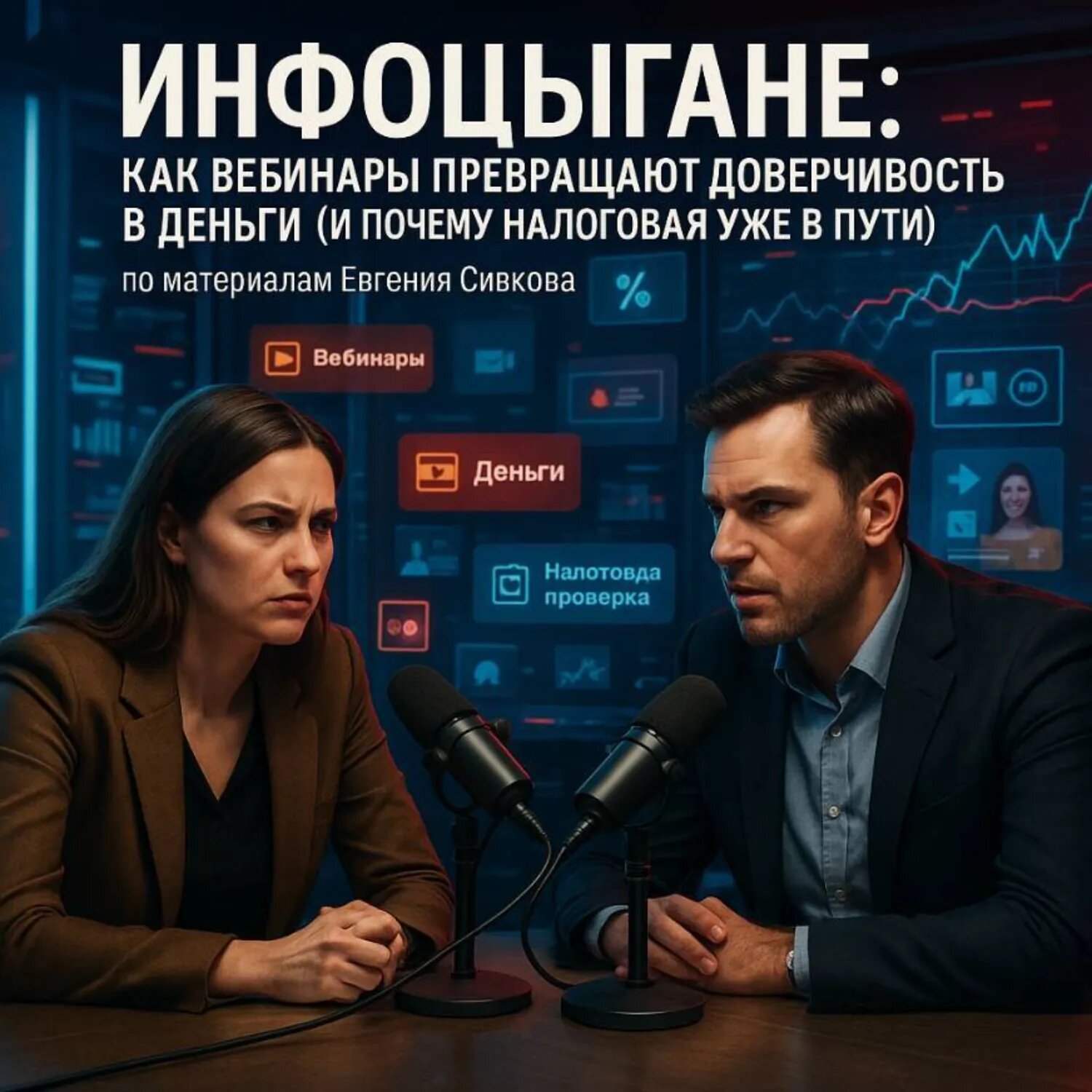 Инфоцыгане: как вебинары превращают доверчивость в деньги (и почему налоговая уже в пути) [Аудиокнига]