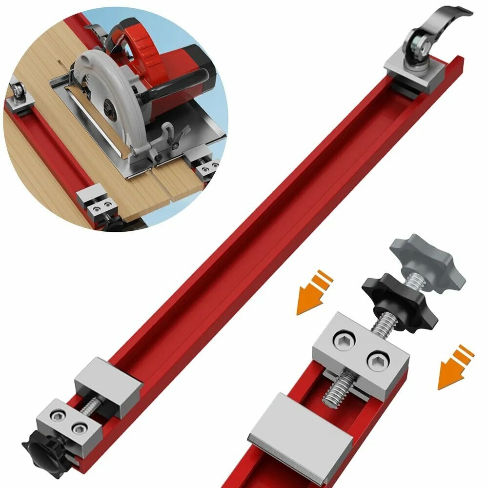 Регулируемая круговая направляющая циркулярной пилы 240 мм/360 мм для деревообработки