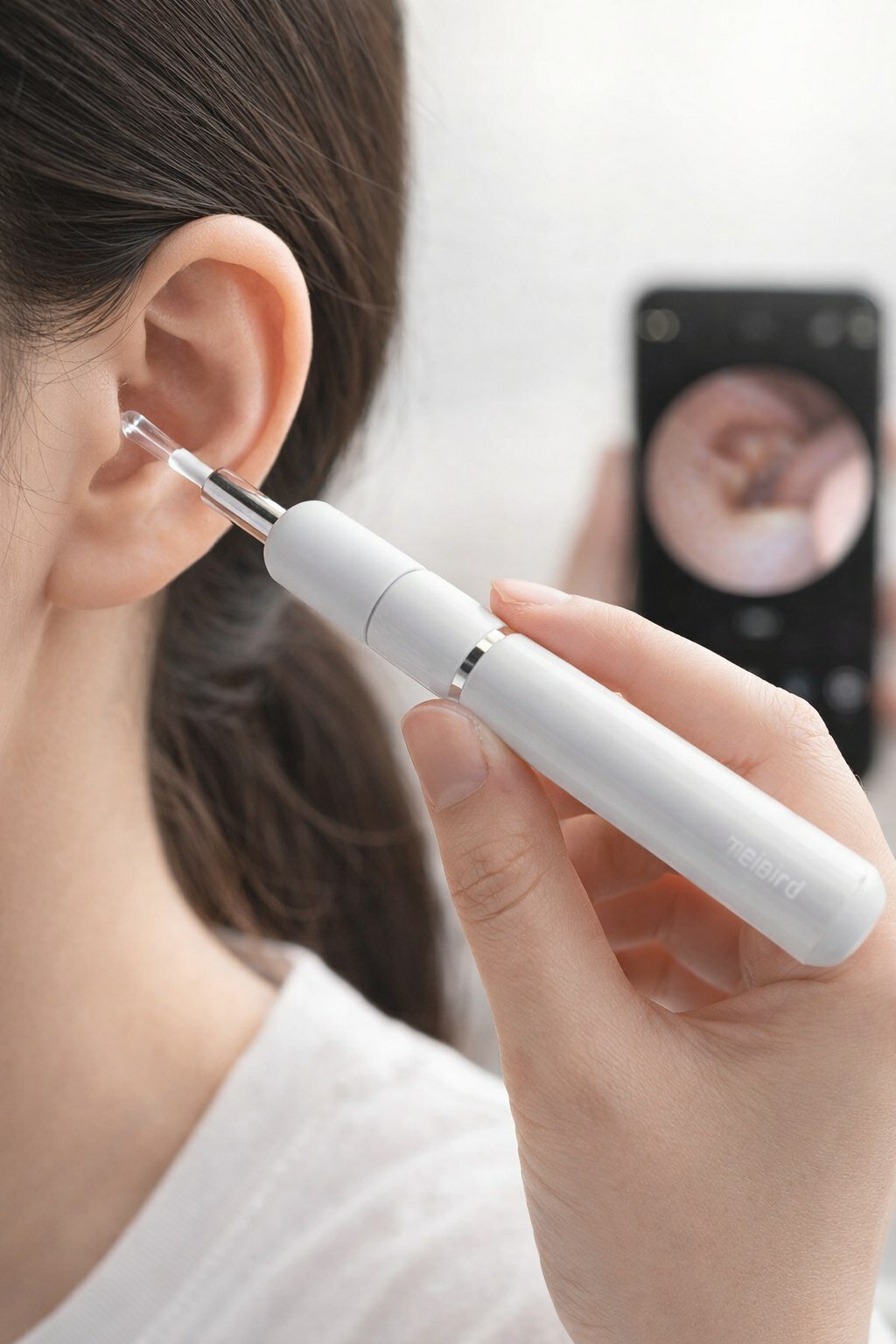 Умная ушная палочка Bebird Ear Picking Stick Note 5 (белый), 6 насадок