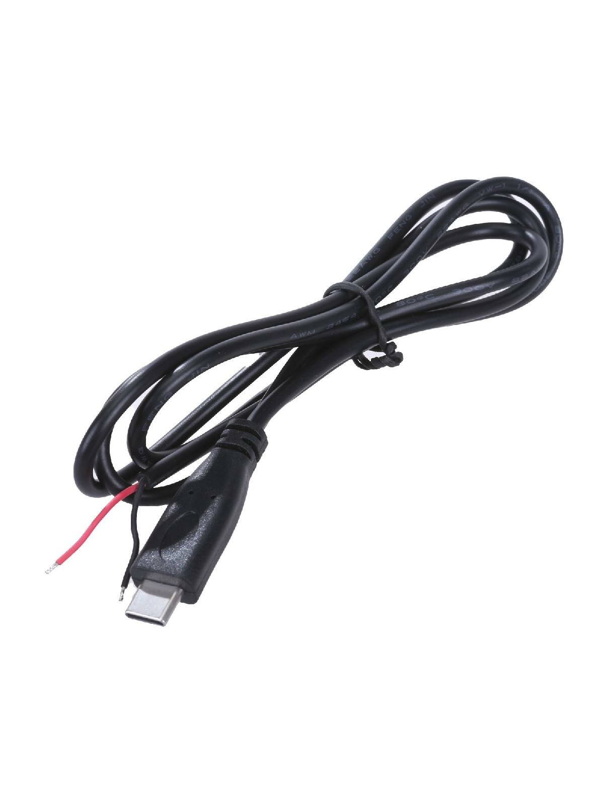 25 см/1 м/2 м Штекерная косичка удлинительного кабеля 22AWG с открытым концом Силовой провод