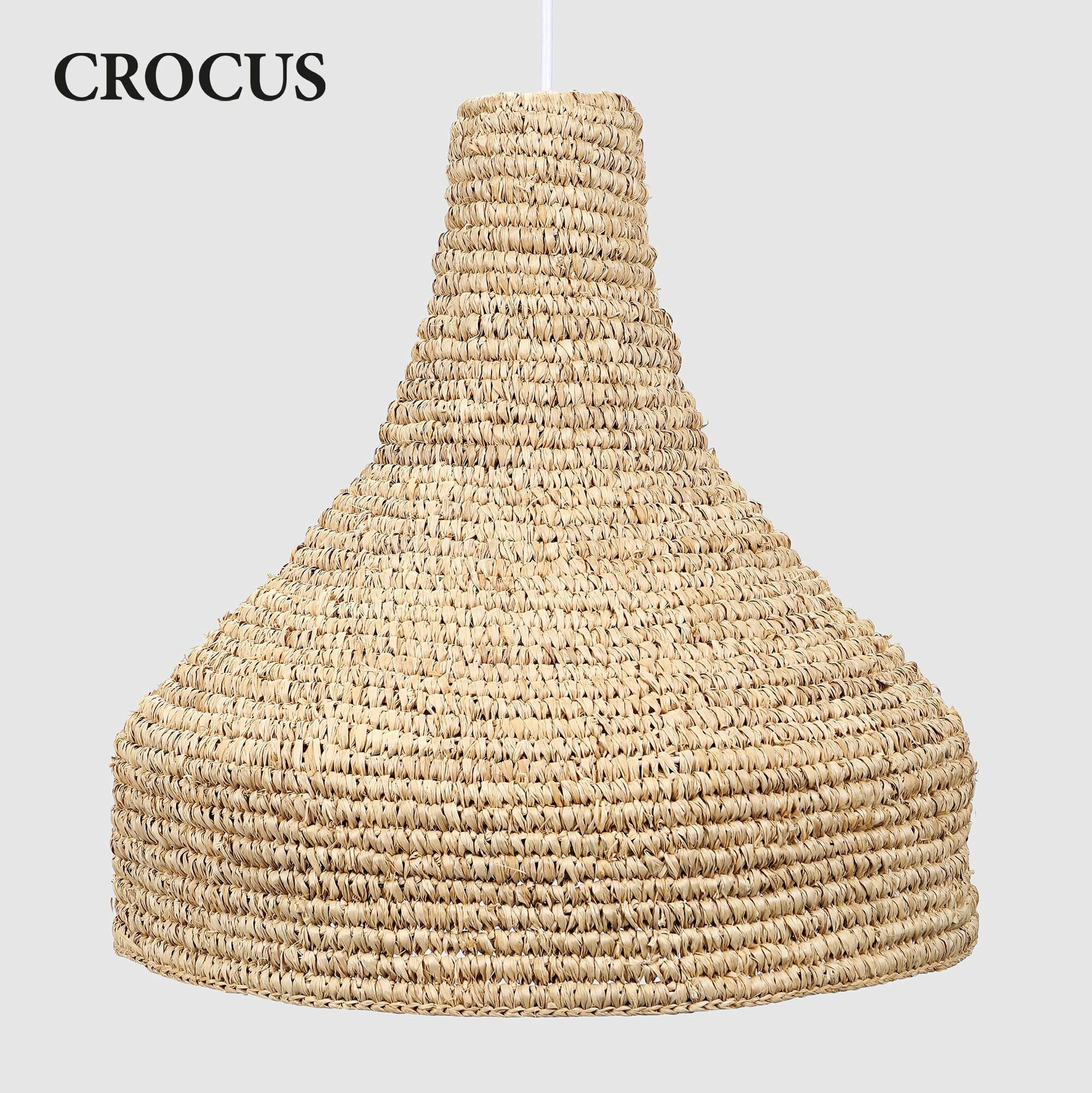 Светильник Crocus sisal kerucut 1 шт