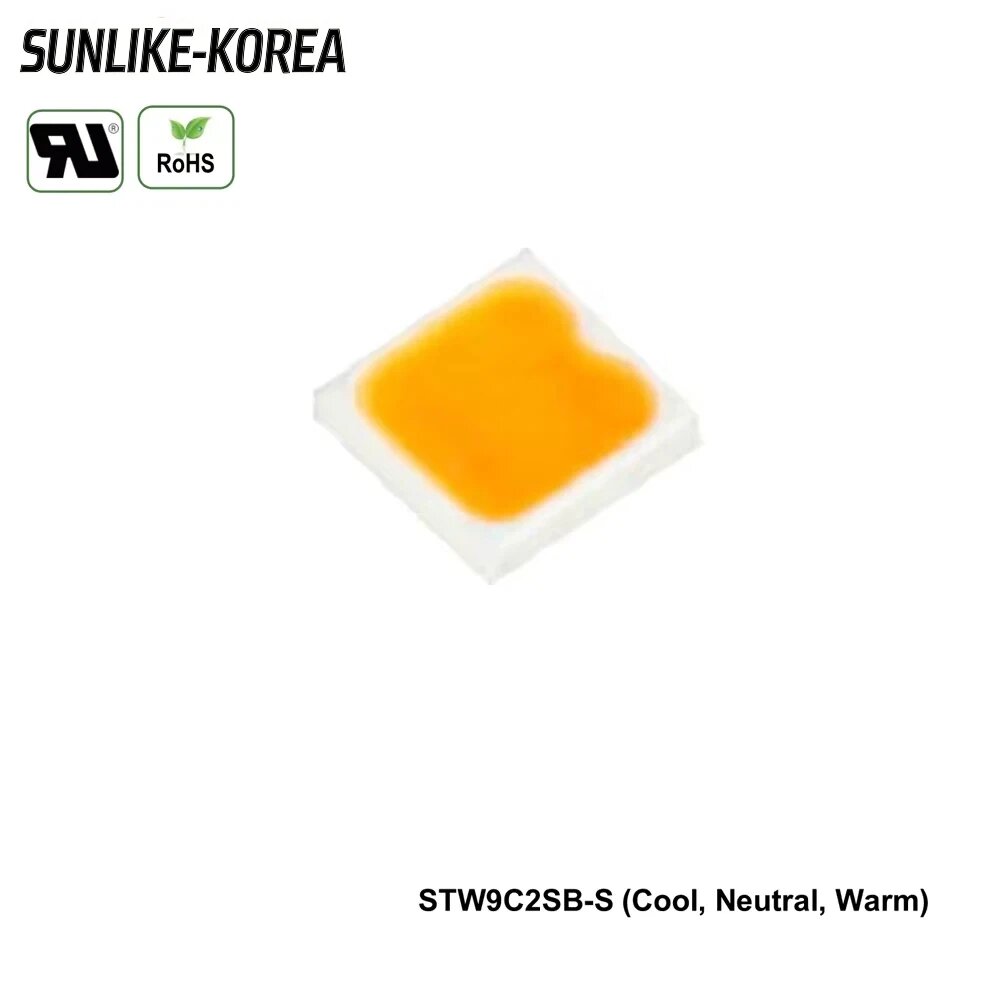 Светодиод SunlikeKorea 3030 6V 3000K STW9C2SB-S