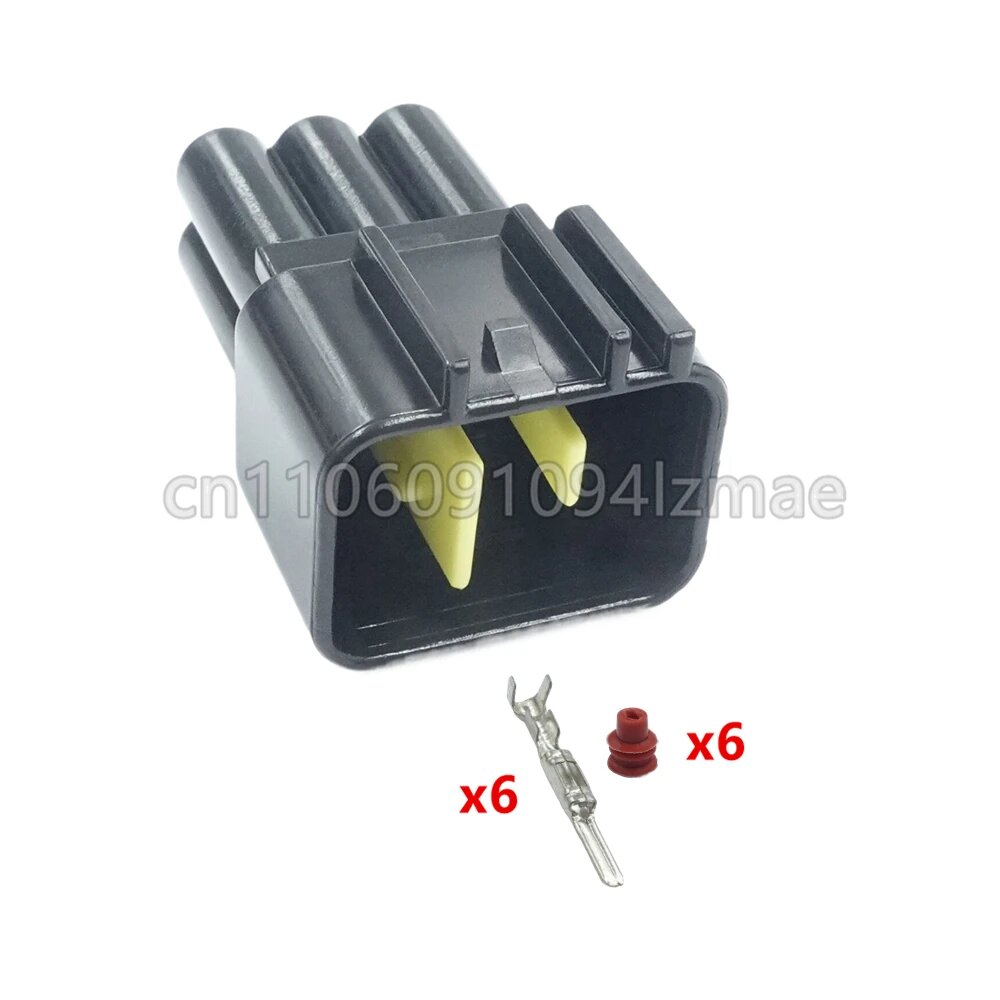 6-контактный женский и мужской водонепроницаемый разъем электрического провода, автоматические разъемы FW-C-6F-B FW-C-6M-B