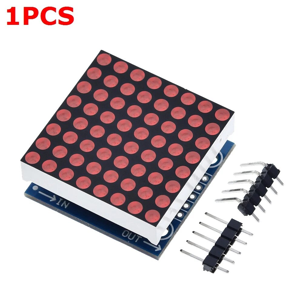 Матричный дисплей LED 16x2, красный, 1PCS