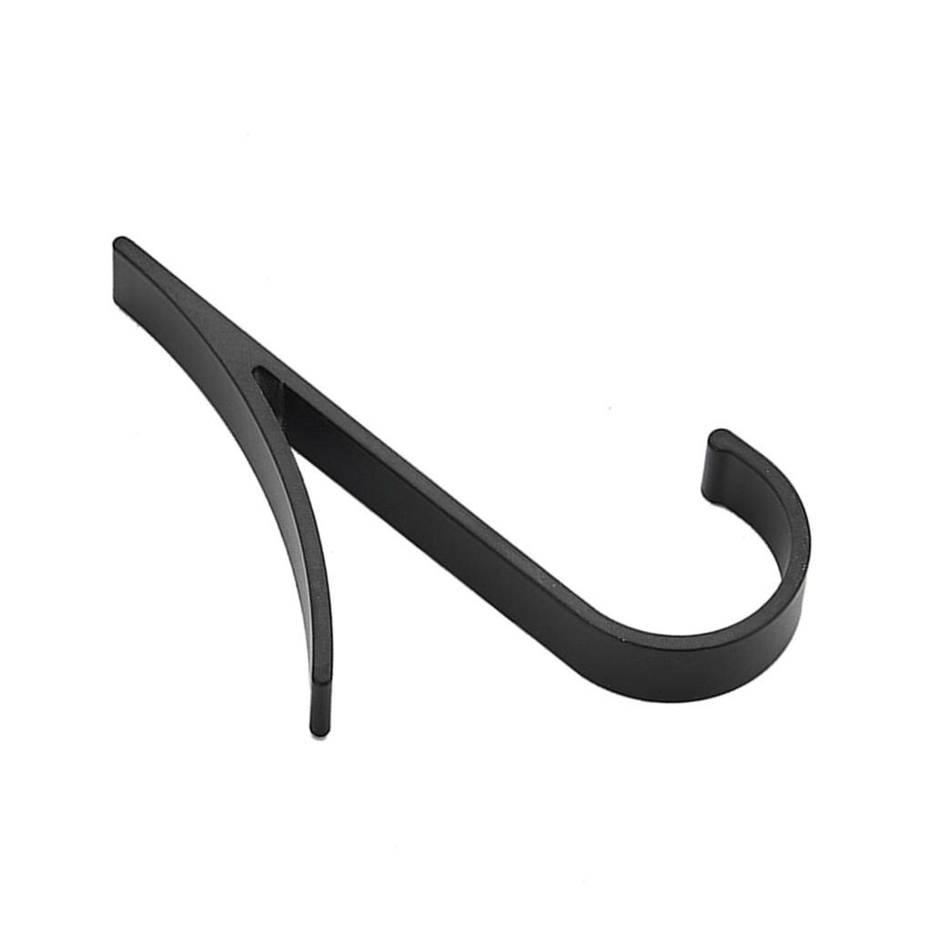 Крючки для трубчатых радиаторов и ванной комнаты, 4 шт, Черный - B