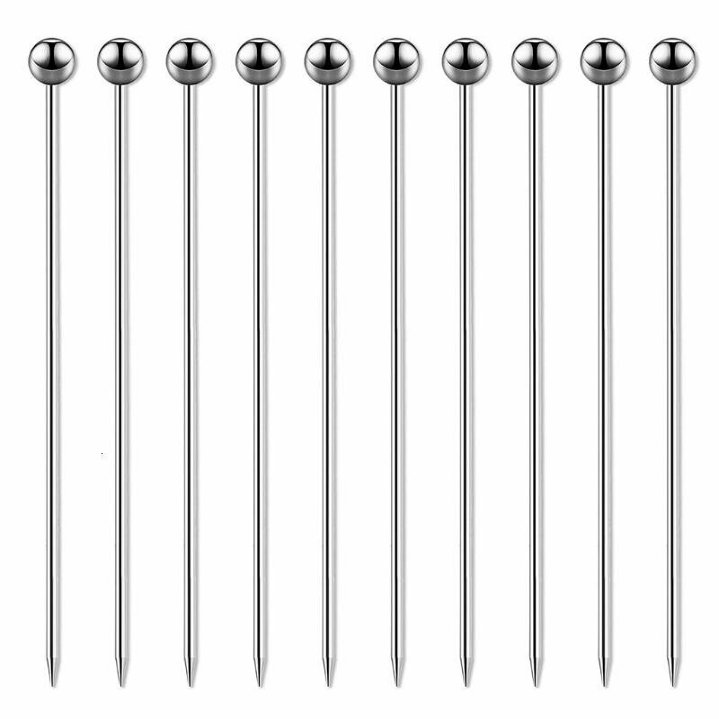 Металлические коктейльные шпажки, Серебро