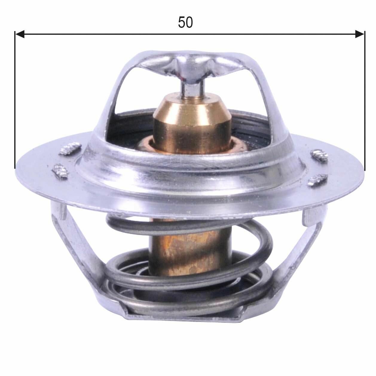 Термостат ож GATES 1VLXJ Q th23389g1 5414465234439 413072 RENAULT Clio 98->/Laguna 97->/Kangoo (FC0M)/Megan 96->/Scenic 99->/Trafic, NISSAN, OPEL
