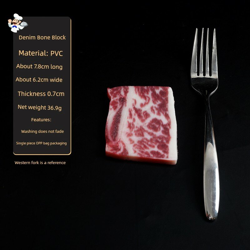 Имитация сырого стейка, модель поддельного свежего мяса, реквизит Sirloin Wagyu, снежинка Tomahawk, ковбойская кость,