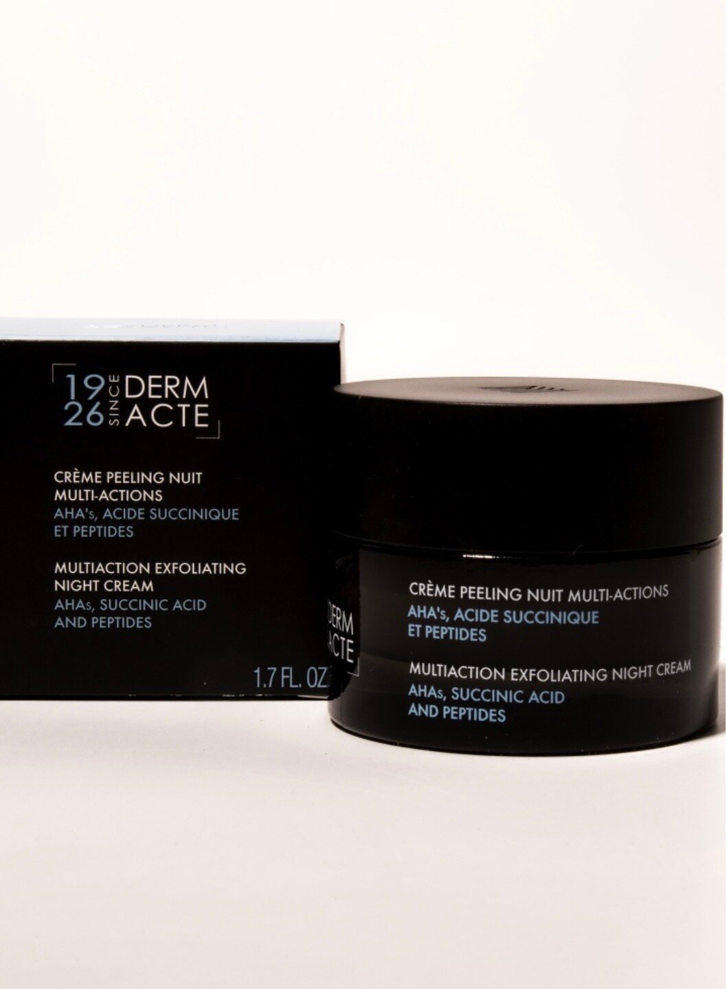 Academie Мультиактивный ночной крем-эксфолиант Multiaction Exfoliating Nigt Cream 50 мл, Франция