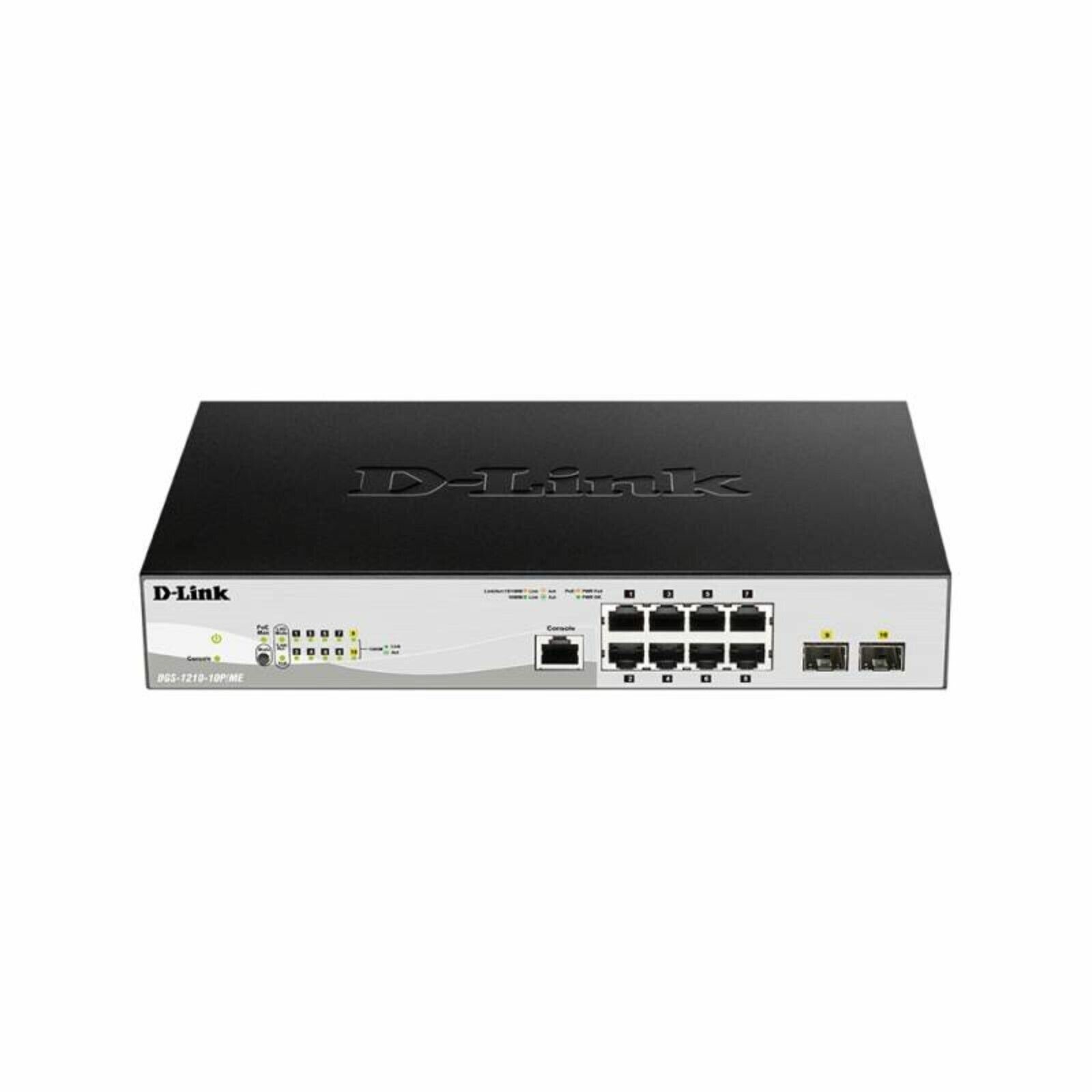 D-Link DGS-1210-10P/ME/B1A коммутатор управляемый L2 PoE