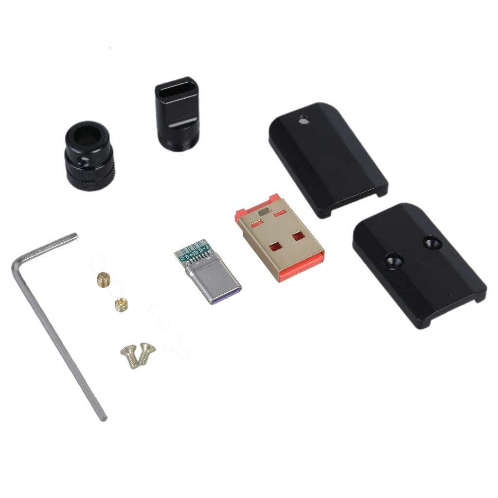 DIY-адаптер USB–Type-C, Черный