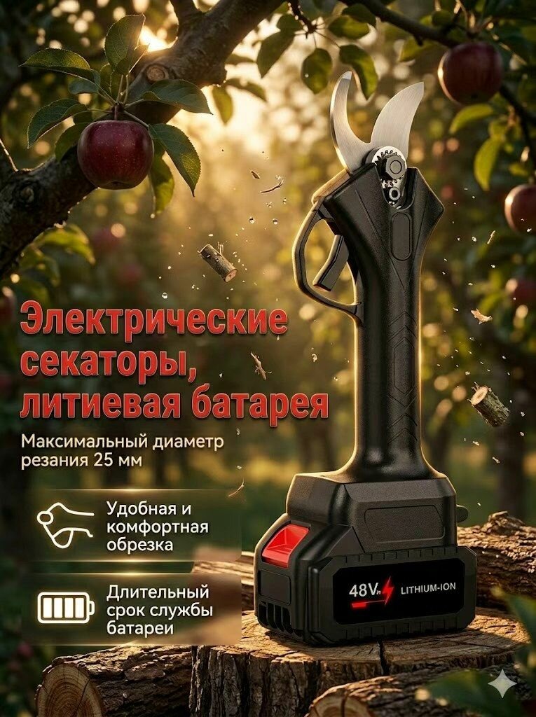 Электросекатор,25мм
