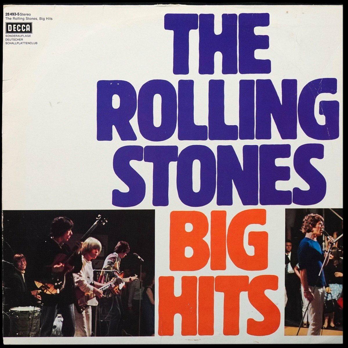 Виниловая пластинка Decca Rolling Stones – Big Hits (клубное издание)