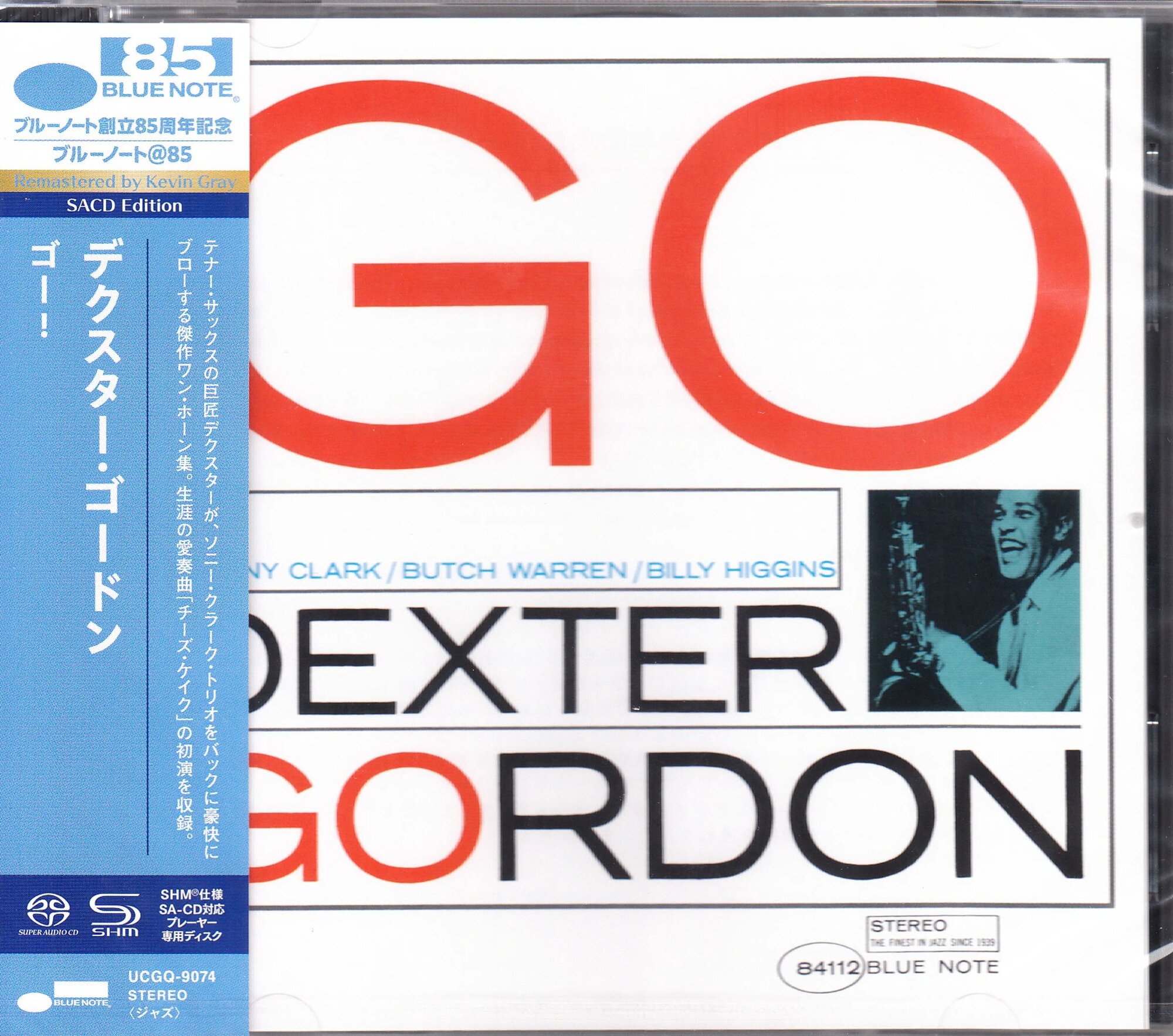 Dexter Gordon - Go! (SACD), 2024, Blue Note, Jewel, Japan Version, Фирменный Музыкальный диск