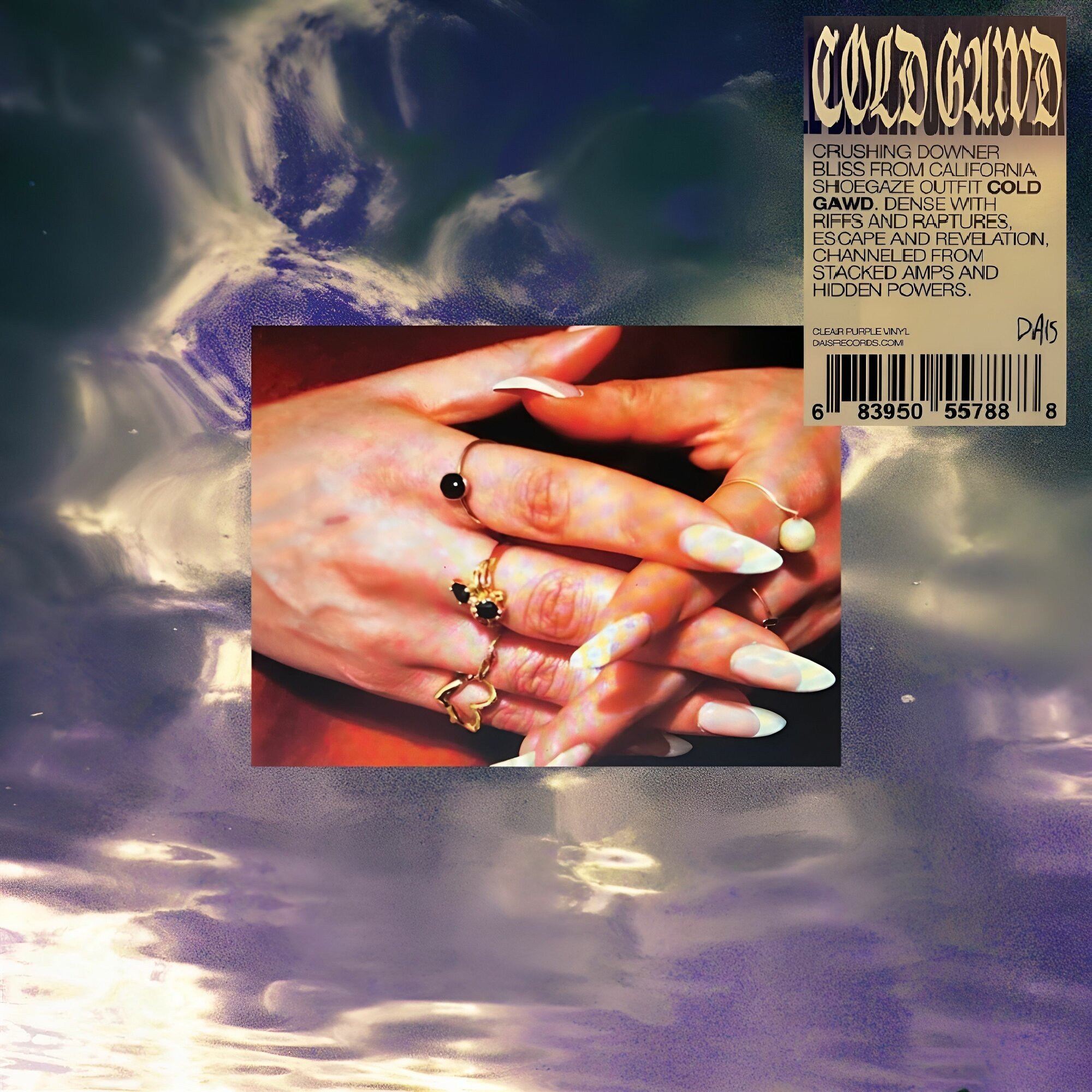 Cold Gawd. I'll Drown On This Earth (LP, Clear Purple Vinyl/Виниловая пластинка)