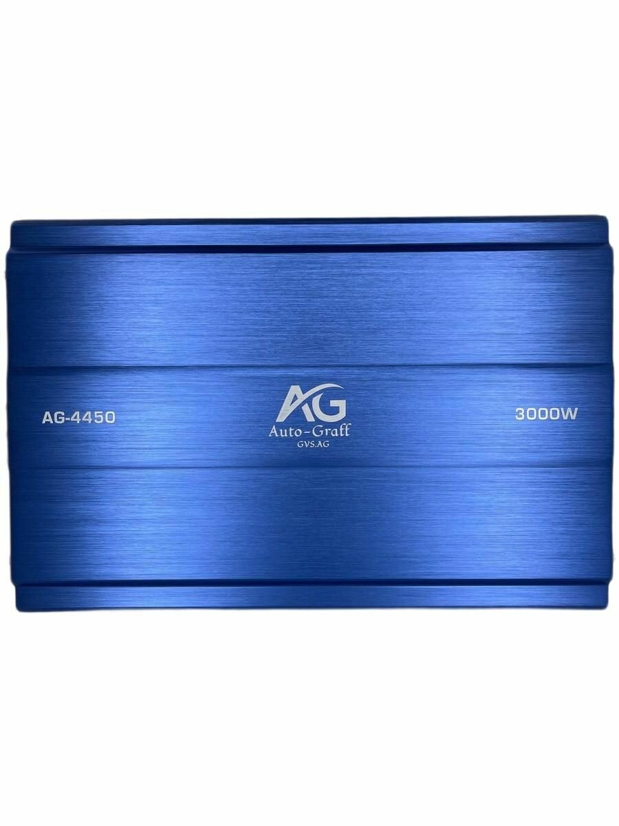 Автомобильный усилитель 4 канальный Auto-Graff-4450 3000W