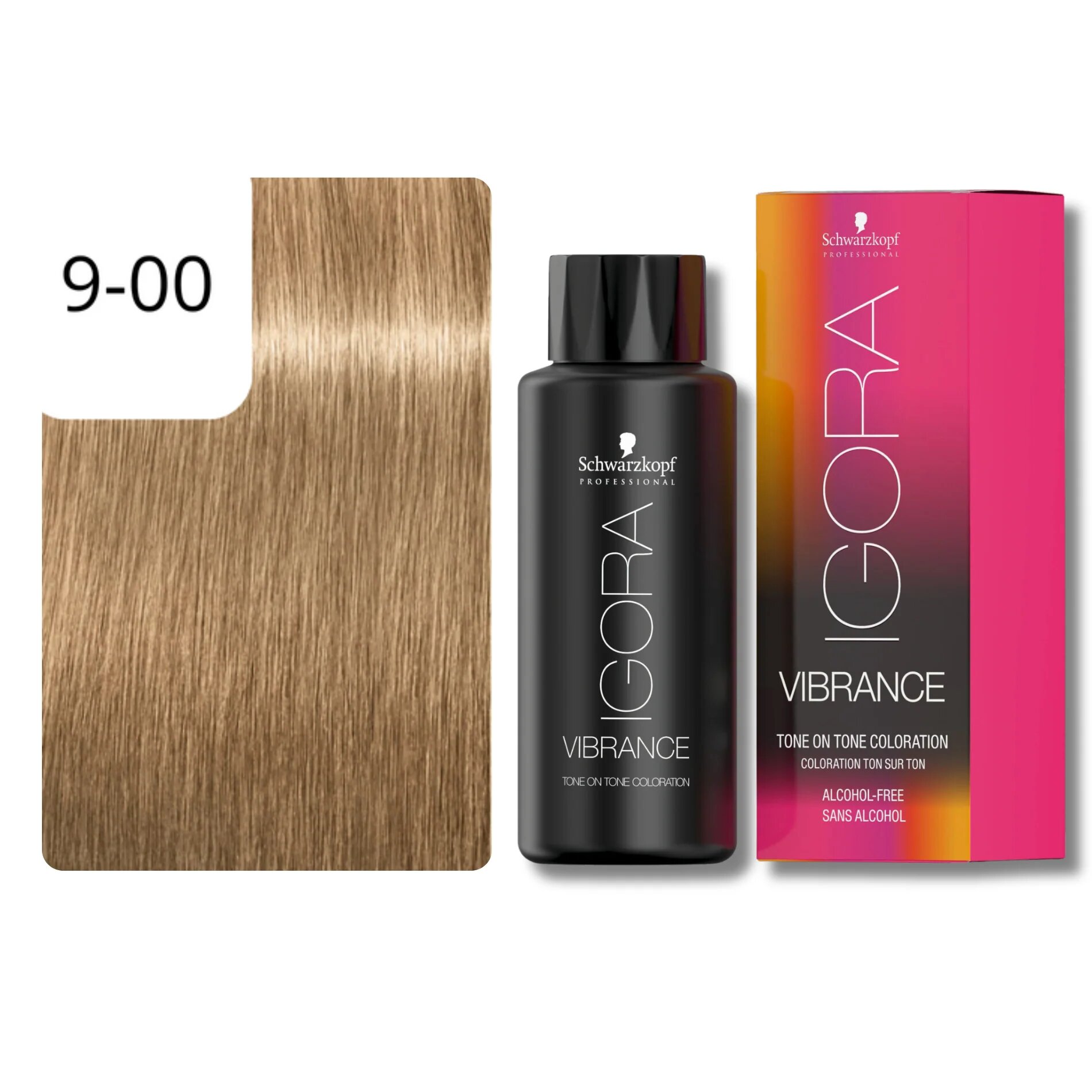Schwarzkopf IGORA Vibrance 9-00 блондин натуральный экстра Краска для волос 60мл