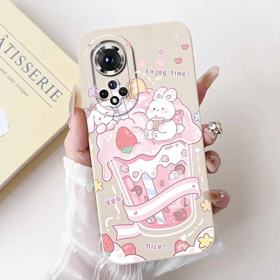 Чехол для Honor 50 NTH-AN00 Petty Girl с рисунком, мягкий силиконовый чехол из ТПУ для TYbai2157