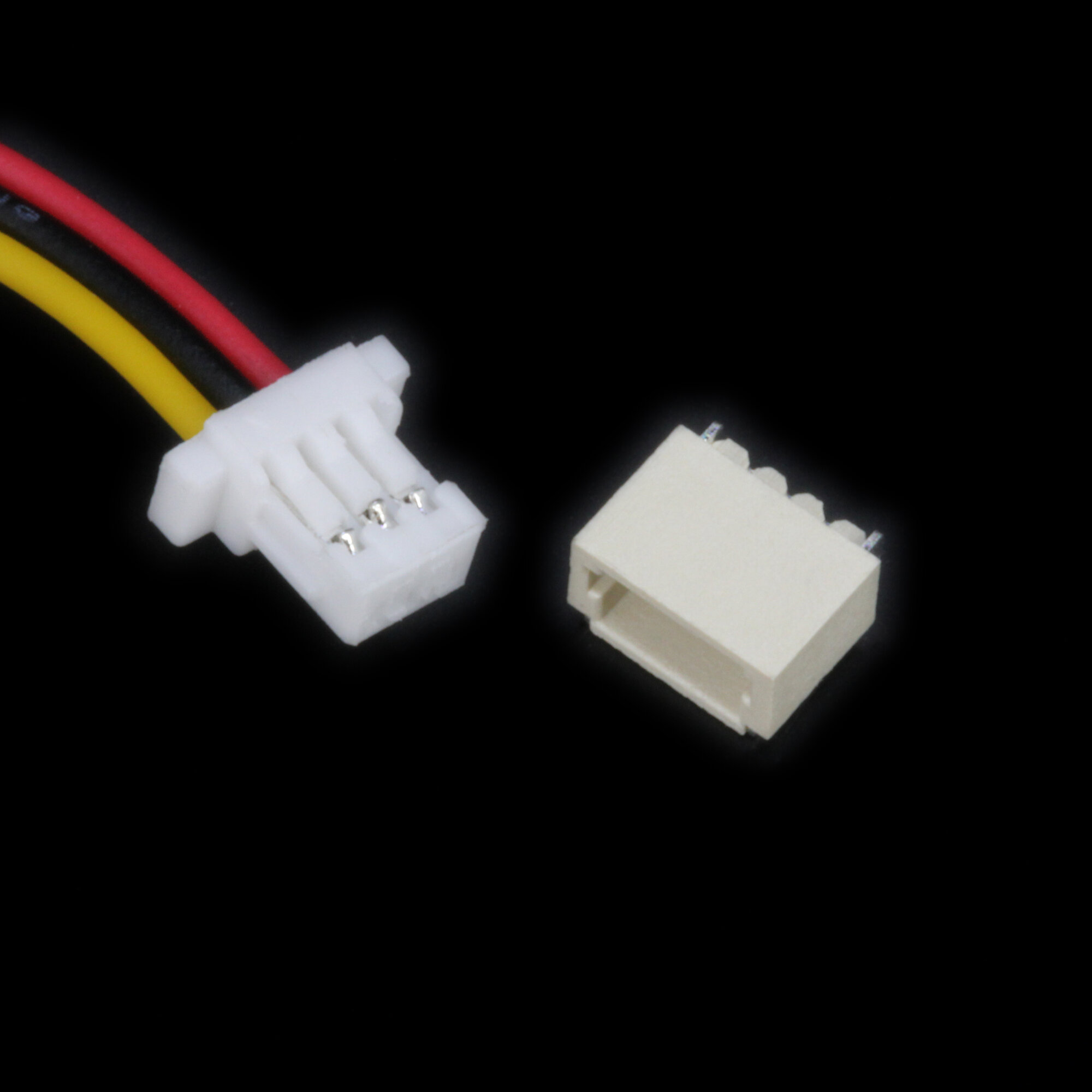 JST SH 1.0мм 3pin кабель с разъемом 30см. / Разъем на плату JST SH 3pin / 5шт.