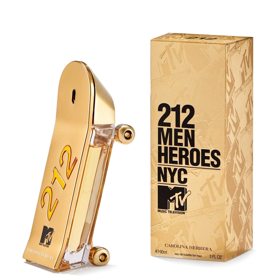 Каролина Херрера 212 Мен Хирос Мтв мужской парфюм 90 мл / 212 Men Heroes MTV Carolina Herrera